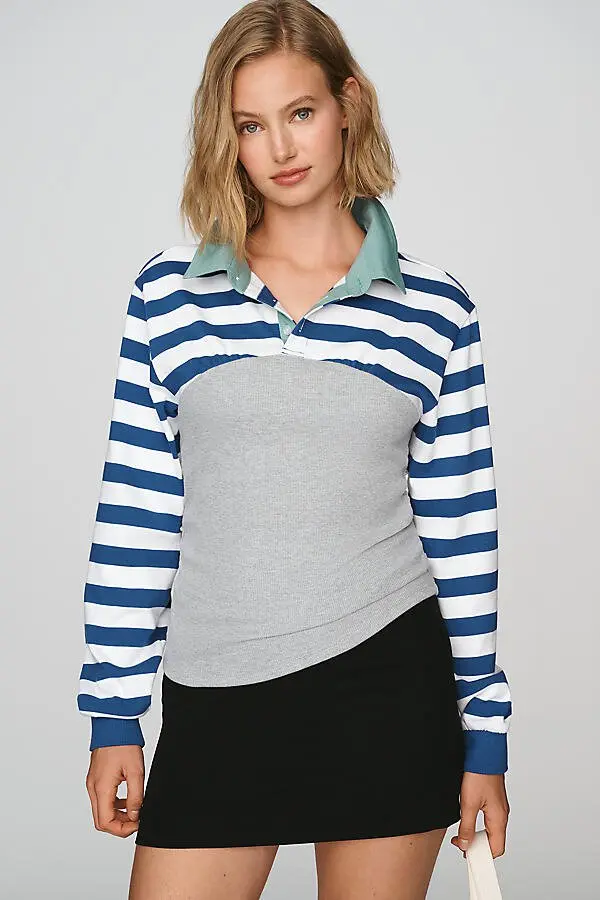Maeve Ilona 100% Cotton Waisted Tee