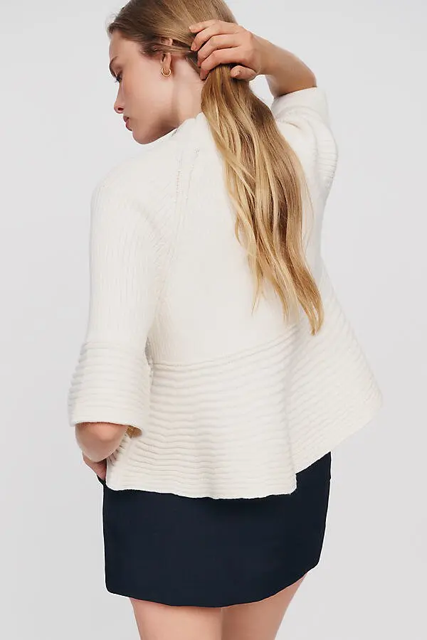 Maeve Mock-neck Swg Sweater