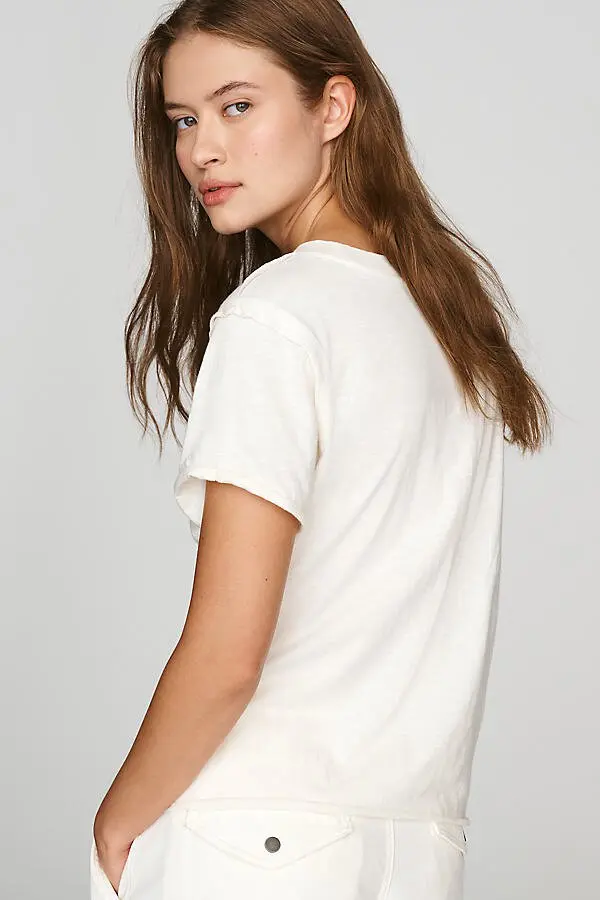Maeve Caitl 100% Cotton Boxy Tee