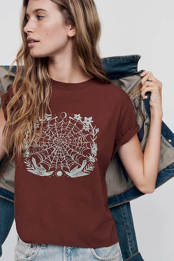 Maeve Caitl Cotton Boxy Tee
