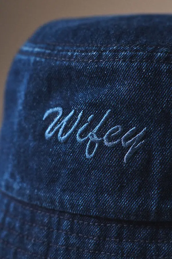 KENZ KUSTOMZ 100% Cotton Denim Wifey Bucket Hat