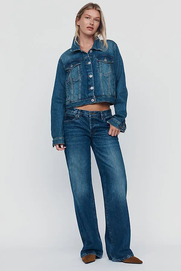 FRAME Low-rise Wide-leg Jeans - Tolerate