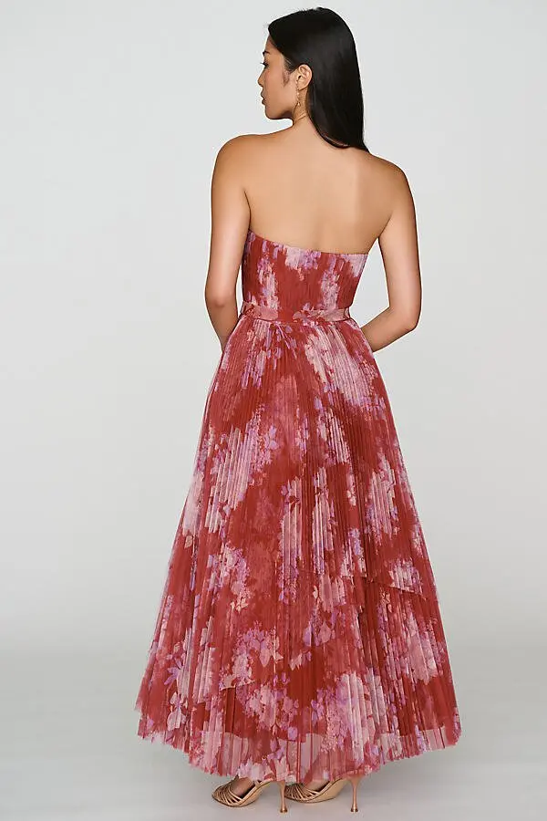 HUTCH Noah Strapless Maxi Dress
