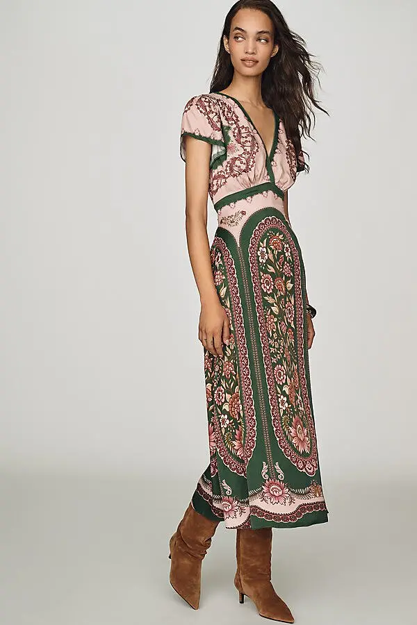 Farm Rio Daniela Midi Dress
