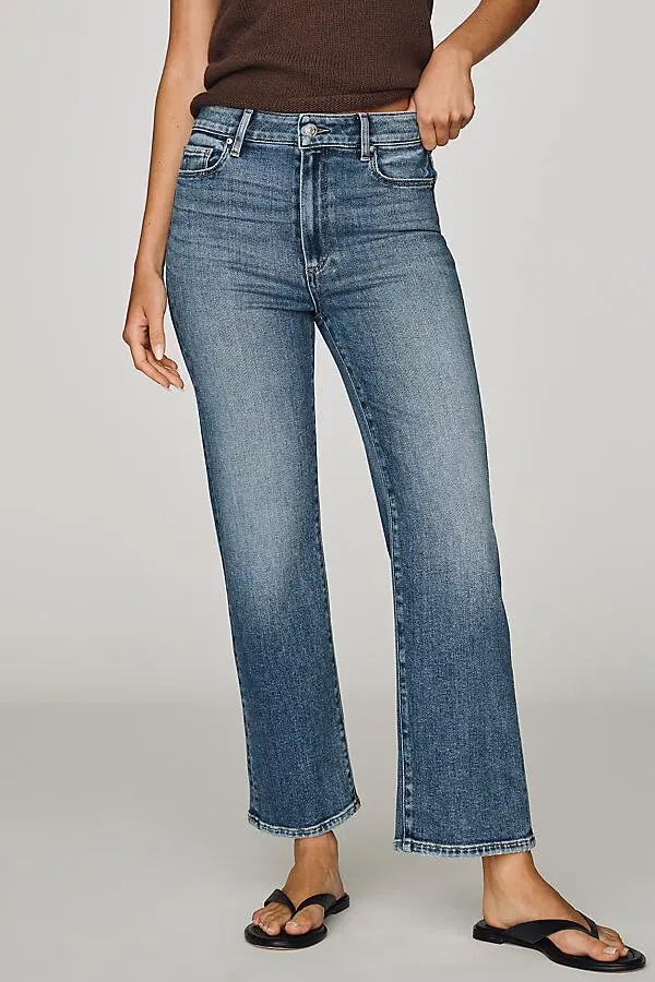 Paige Anessa High-rise Straight Jeans