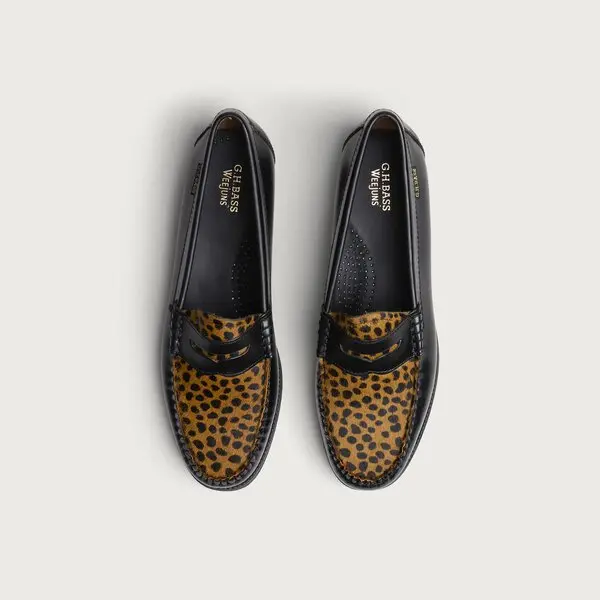 G.H. BASS & CO. Easy Weejun Penny Exotic Loafers