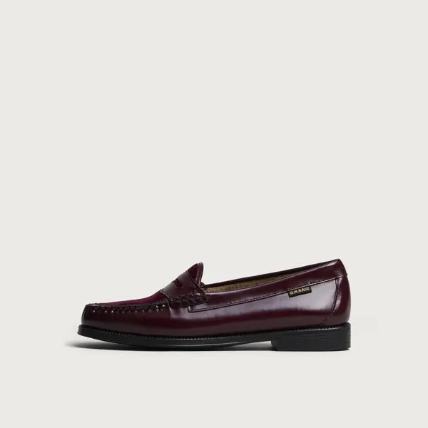 G.H. BASS & CO. Easy Weejun Penny Velvet Loafers