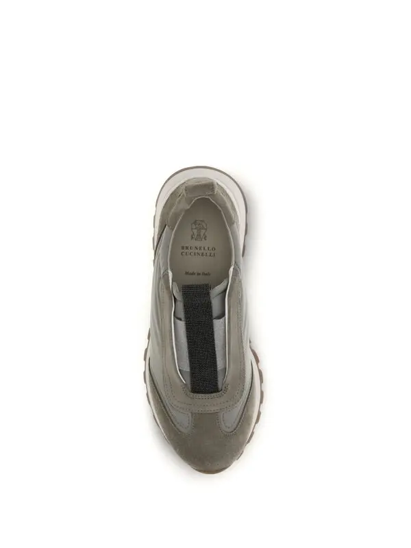 Brunello Cucinelli Sneakers With Precious Detail