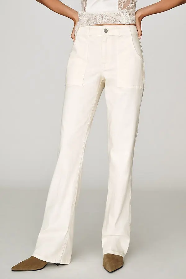 Sanctuary Insider Bootcut Pants - Collagen