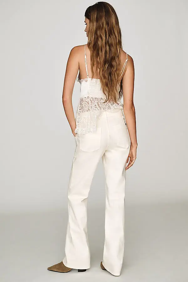 Sanctuary Insider Bootcut Pants - Collagen