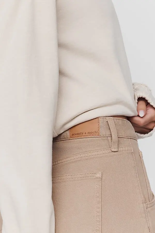 SEVENTY + MOCHI Mila High-rise Barrel Jeans
