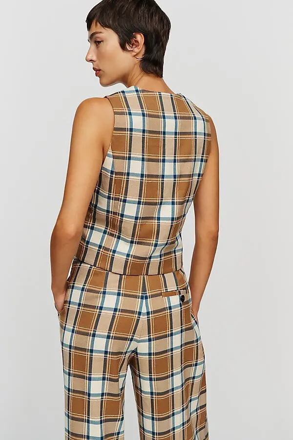 Maeve Tailored Vest Jacket