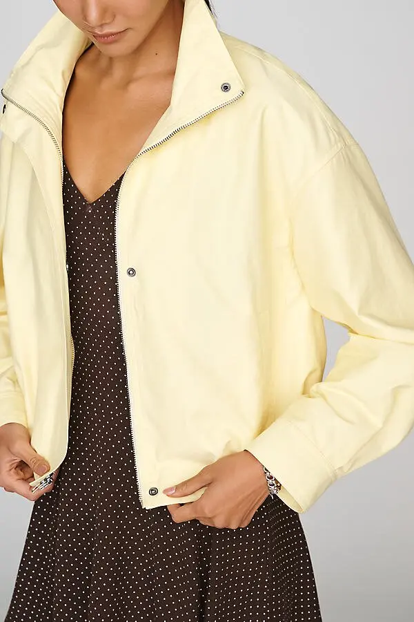 Maeve Funnel-neck Bubble Jacket