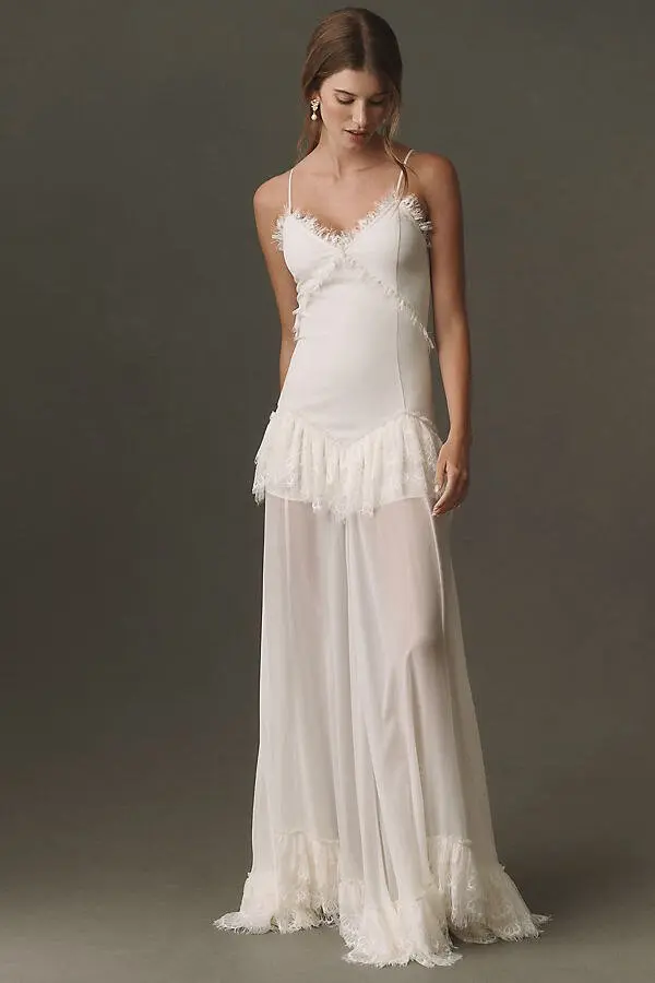 DE LA VALI Estela Maxi Dress