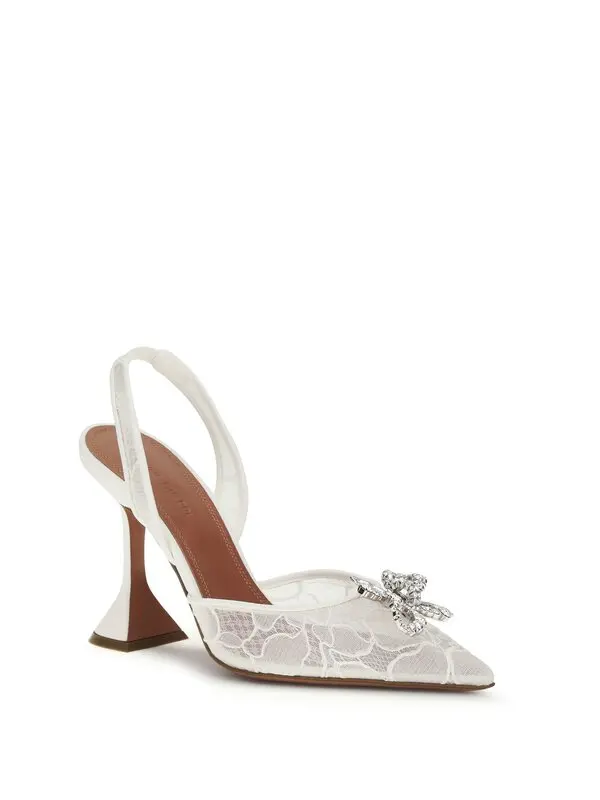 Amina Muaddi Rosie Slingback Sandals