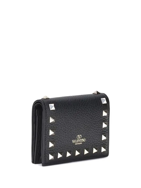 Valentino Garavani Rockstud Leather Wallet