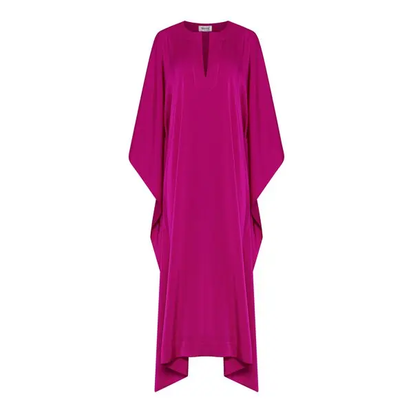 BELYED HANDCRAFT Emery Silk Crepe Kaftan