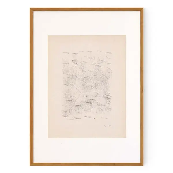 LENA WIGERS White / Neutrals / Grey Confetti 20 × 30 Cm Art Print