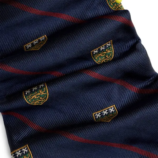 Ralph Lauren Graduate Striped Silk Repp Club Tie