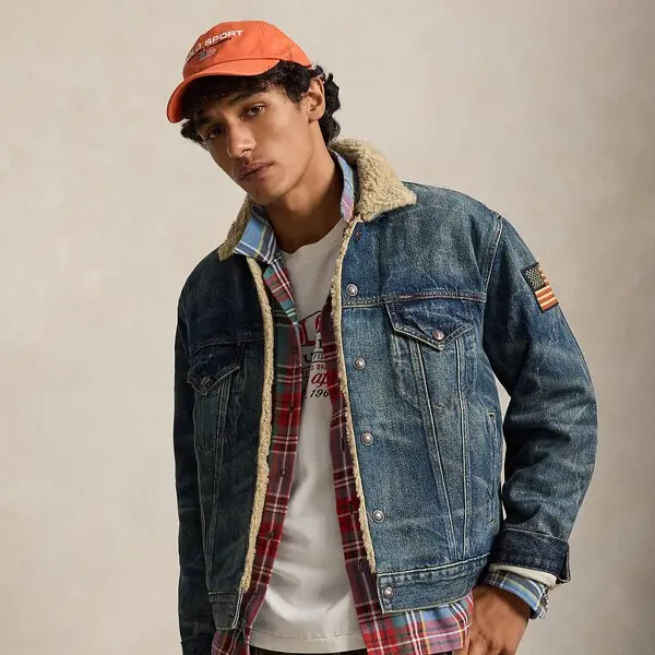 Ralph Lauren Fleece-lined Denim Trucker Jacket