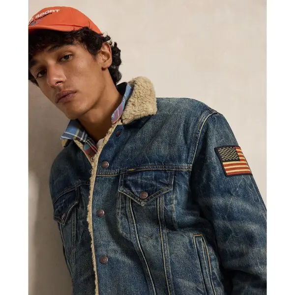 Ralph Lauren Fleece-lined Denim Trucker Jacket