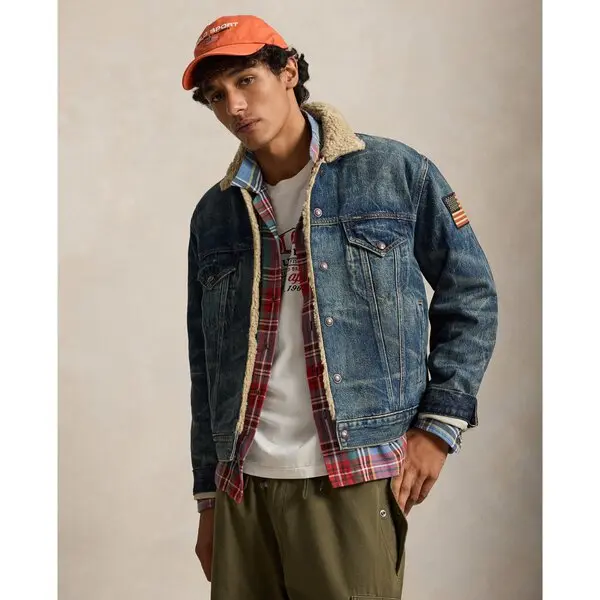 Ralph Lauren Fleece-lined Denim Trucker Jacket