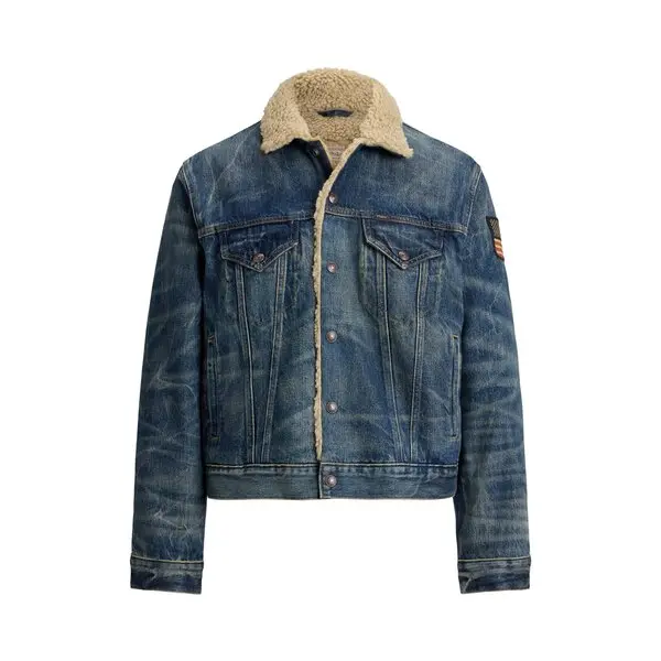 Ralph Lauren Fleece-lined Denim Trucker Jacket