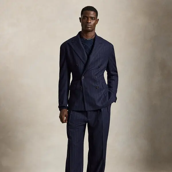 Ralph Lauren Heyworth Chalk-stripe Flannel Suit