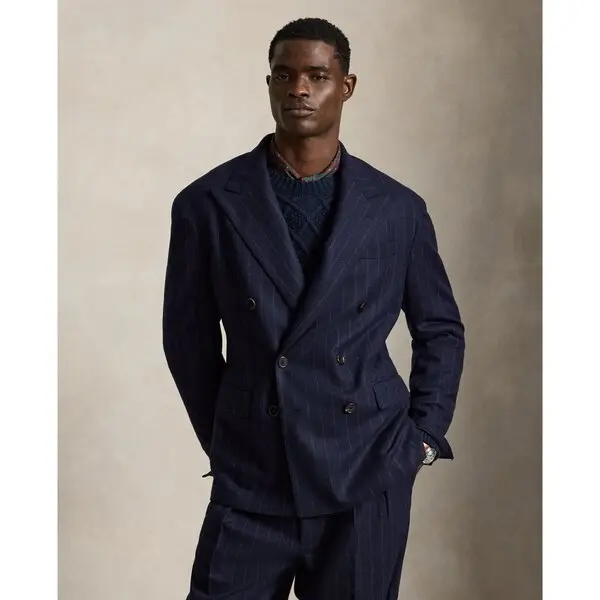Ralph Lauren Heyworth Chalk-stripe Flannel Suit