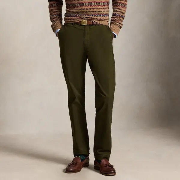 Ralph Lauren Greenwich Straight Fit Chino Pant - Dark Loden