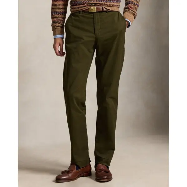 Ralph Lauren Greenwich Straight Fit Chino Pant - Dark Loden