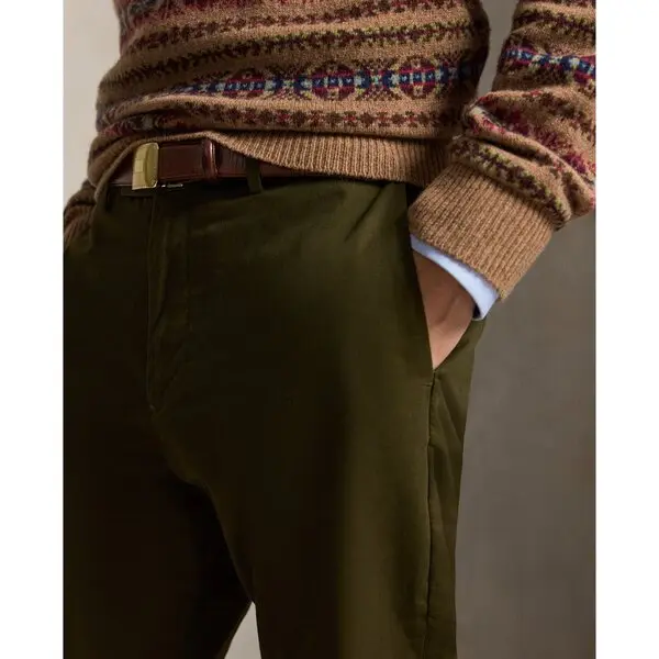 Ralph Lauren Greenwich Straight Fit Chino Pant - Dark Loden