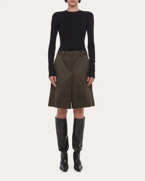 Helmut Lang Chino Twill Utility Shorts