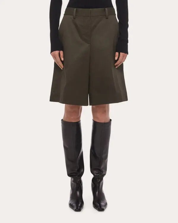 Helmut Lang Chino Twill Utility Shorts