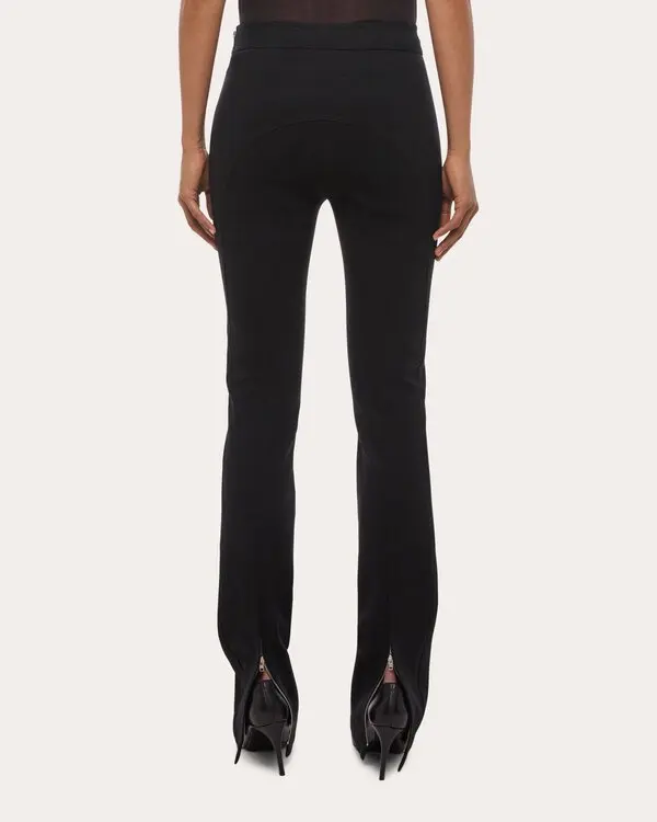 Helmut Lang Stretch Ponte Rider Leggings