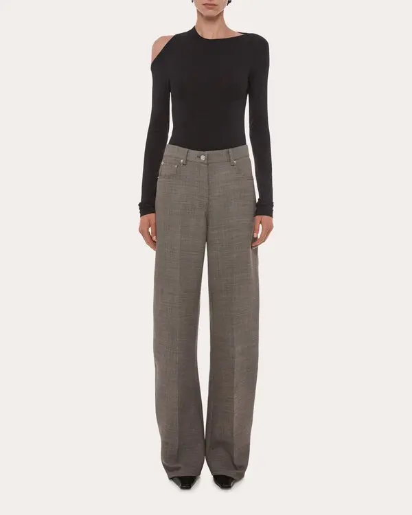 Helmut Lang Relaxed Bootcut Trousers