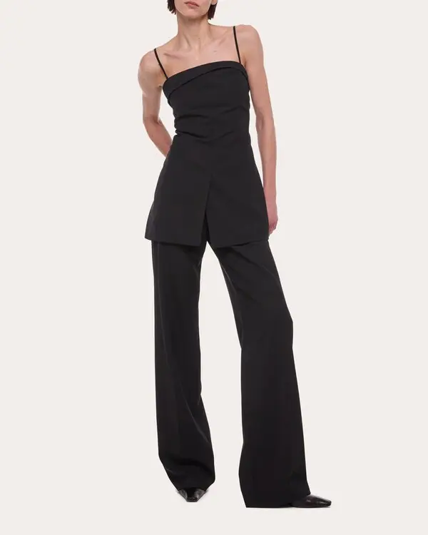 Helmut Lang Wool Gabardine Wardrobe Blazer Top
