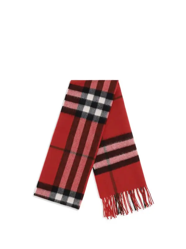 Burberry Check Cashmere Scarf