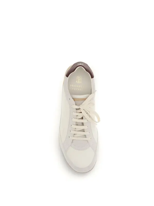 Brunello Cucinelli Deer And Suede Sneakers