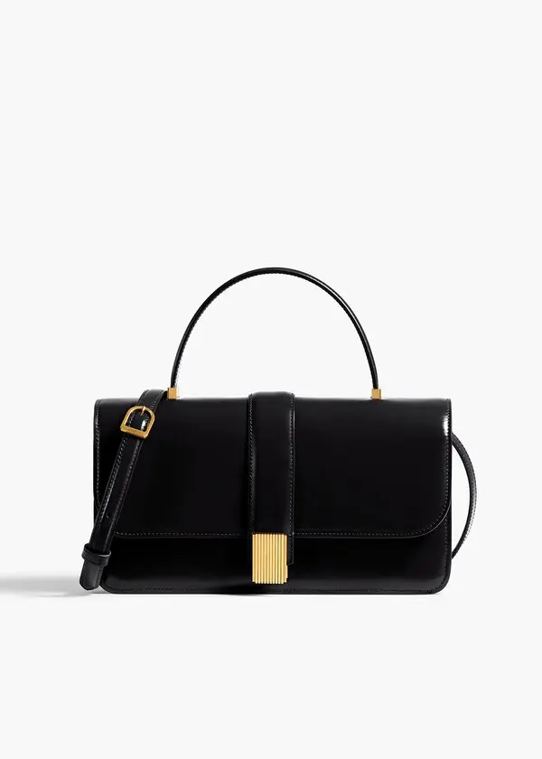 Khaite Blake Top Handle Bag - Black