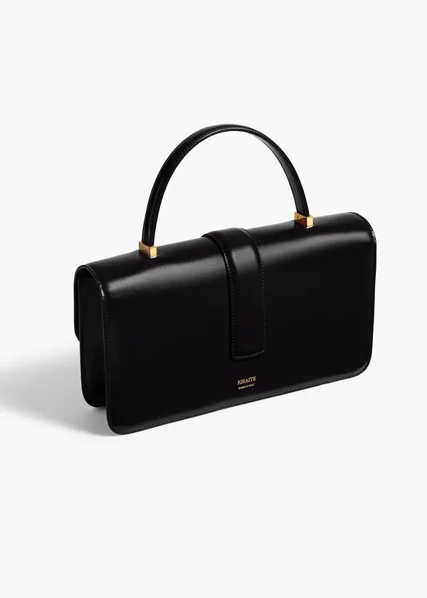Khaite Blake Top Handle Bag - Black