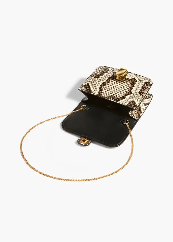 Khaite Blake Nano Bag In Python