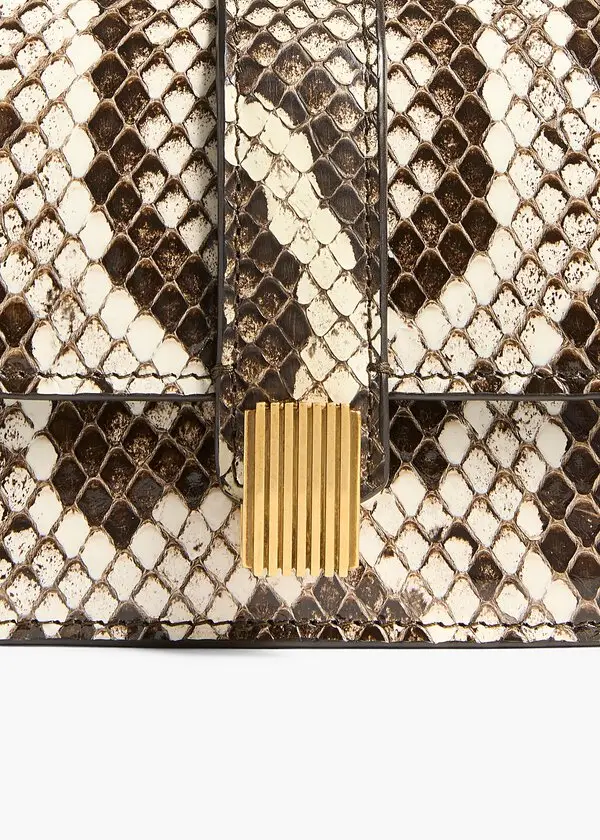 Khaite Blake Nano Bag In Python