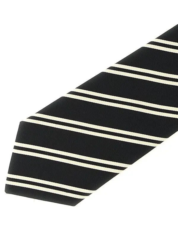 Saint Laurent Striped Neck Ties