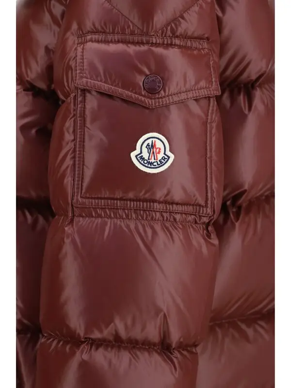 Moncler Maire Short Hooded Down Jacket - Multicolor
