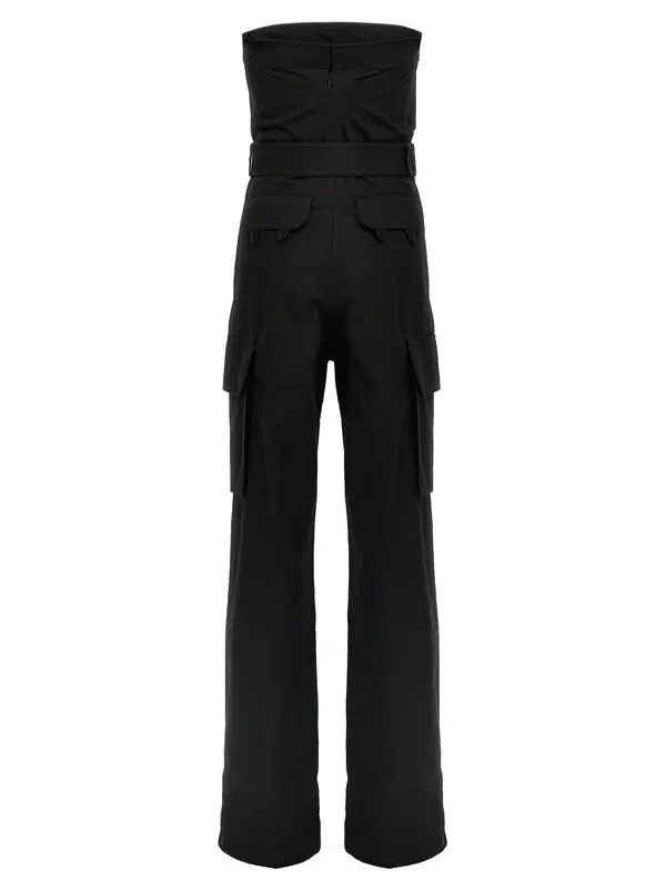 Saint Laurent Cassandre Bustier Jumpsuit
