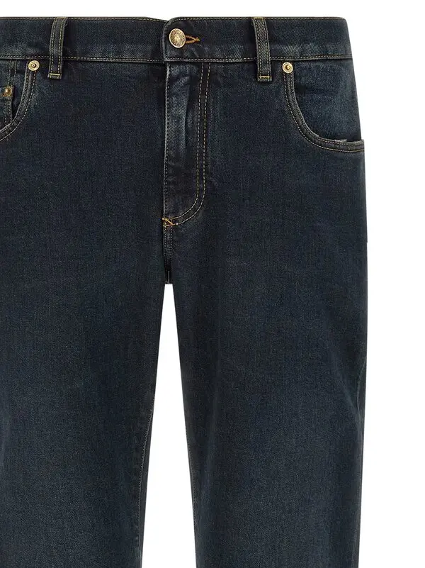 Dolce & Gabbana Logo Plaque Jeans