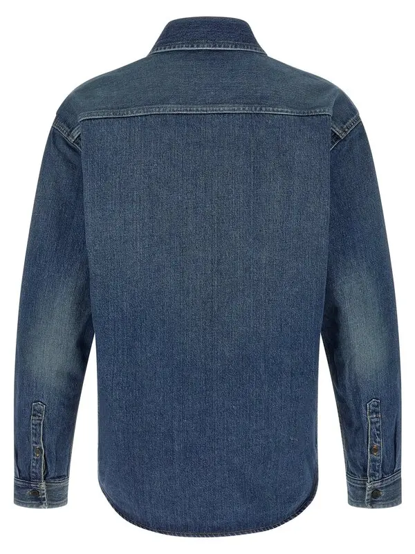 Saint Laurent Cassandre' Denim Shirt