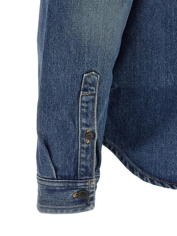 Saint Laurent Cassandre' Denim Shirt