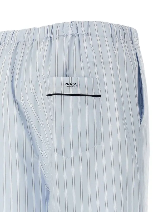 Prada Striped Pants